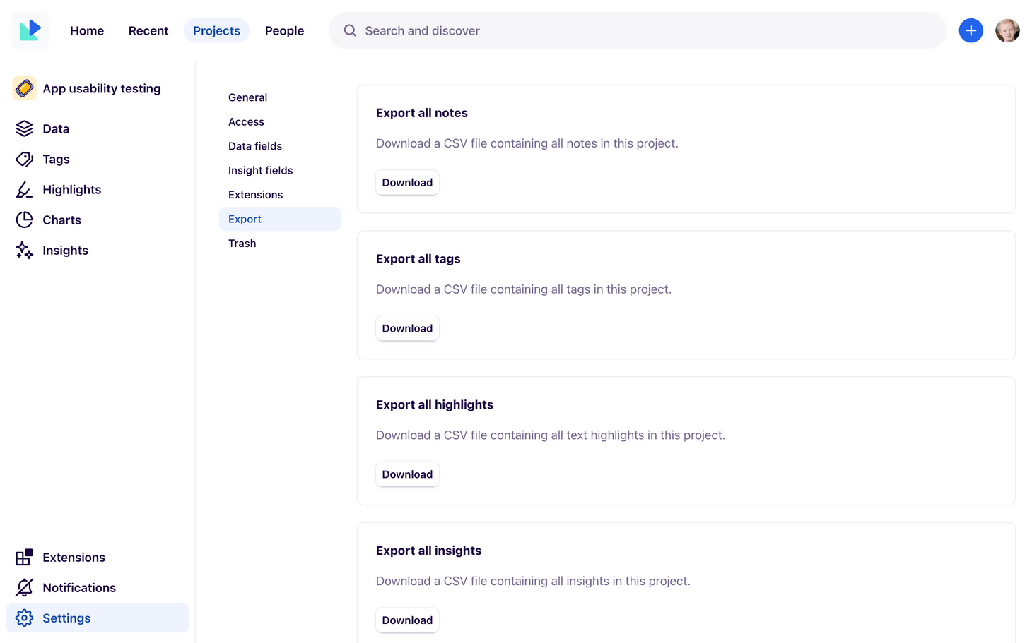 Dovetail integration for affinity mapping and team collaboration — Qualdesk