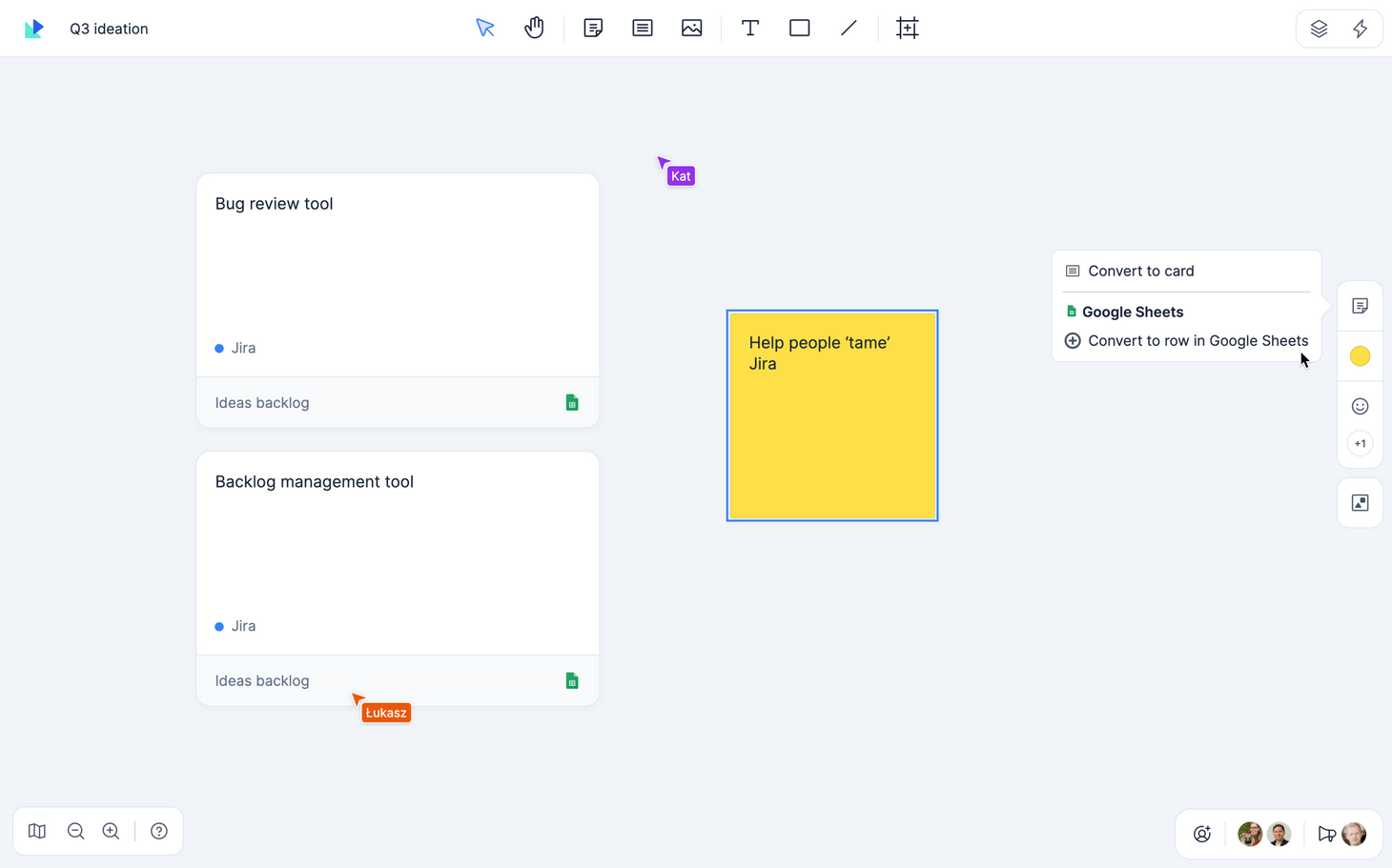 Whiteboard For Google Sheets Qualdesk